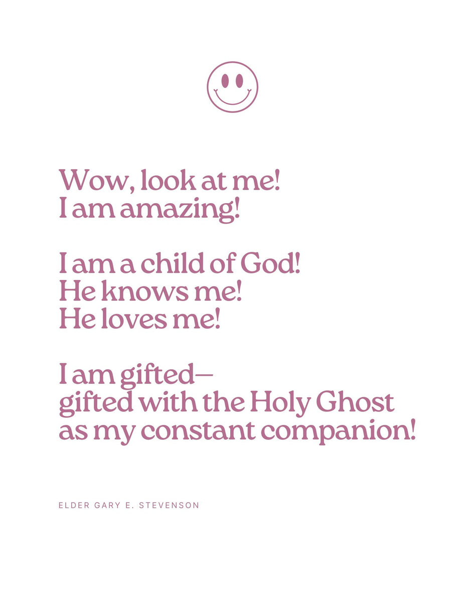 Wow! I am awesome! printable – A Mighty Change