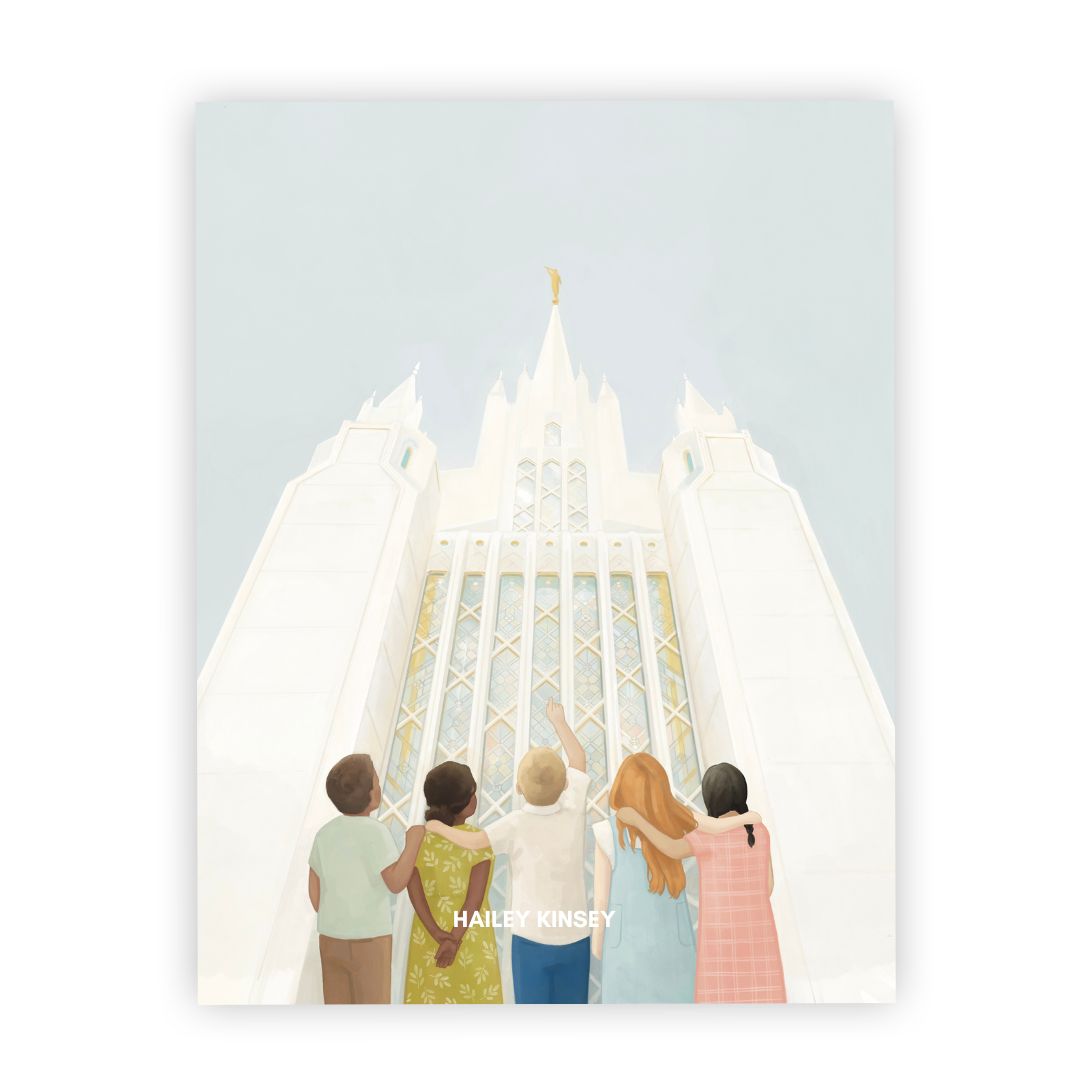 Temple: "His Holy Temple" Print – A Mighty Change