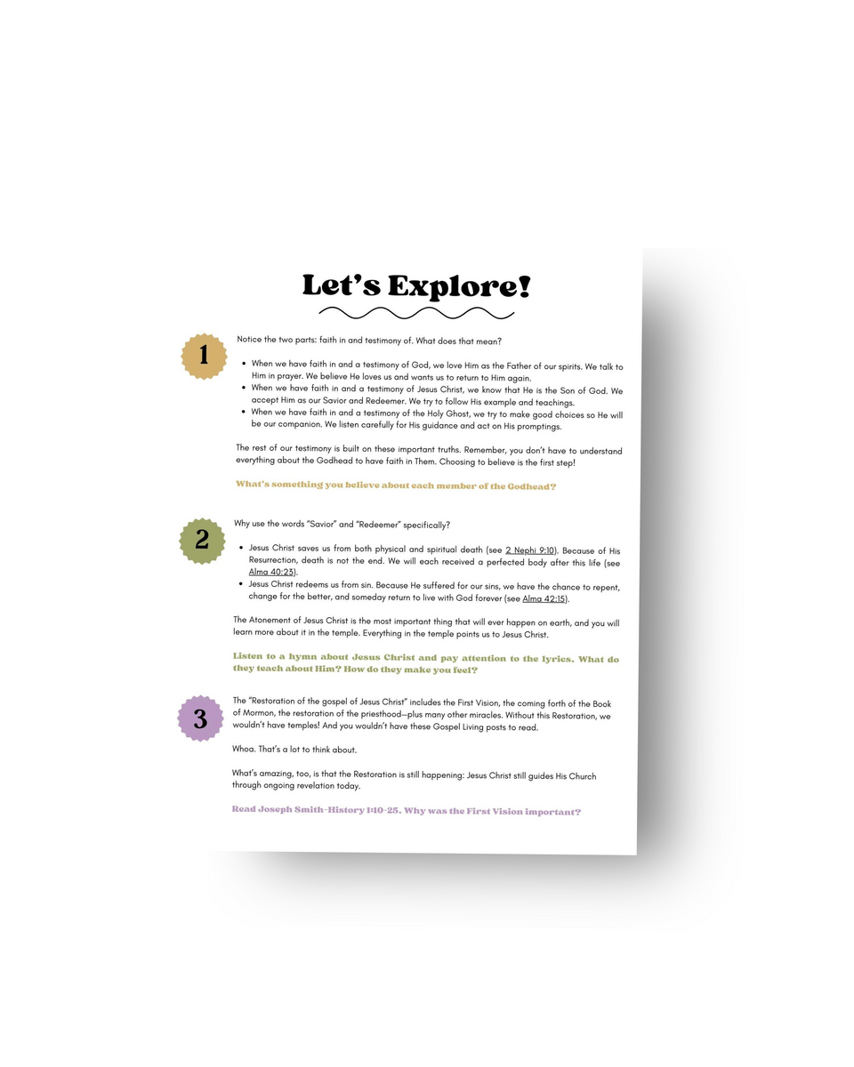 Youth Temple Recommend Interview Questions- digital download – A Mighty ...